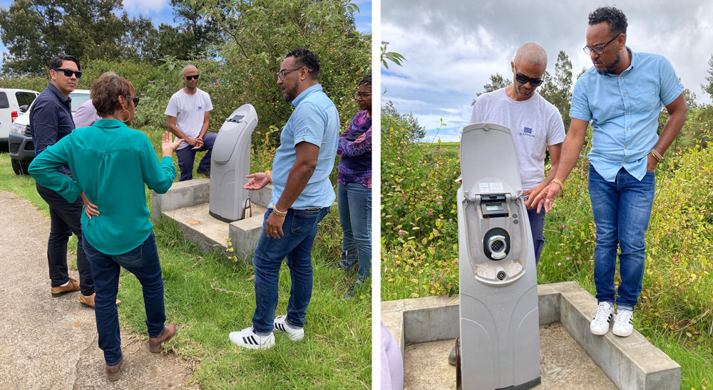 Visite sur « l’eau dans les Hauts » dans l’Ouest - 2023